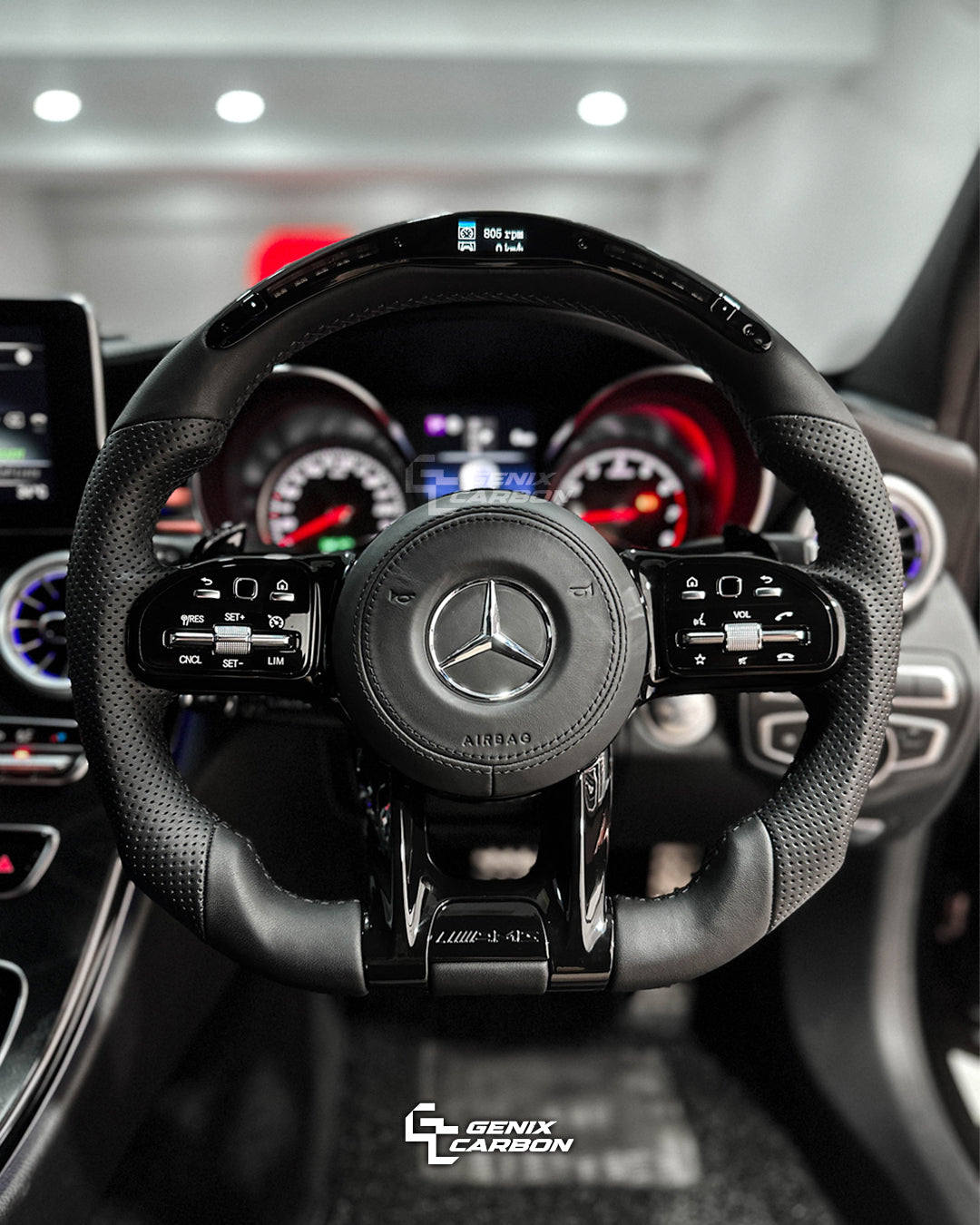 Mercedes-Benz Retrofittable Steering Wheels – Genix Carbon