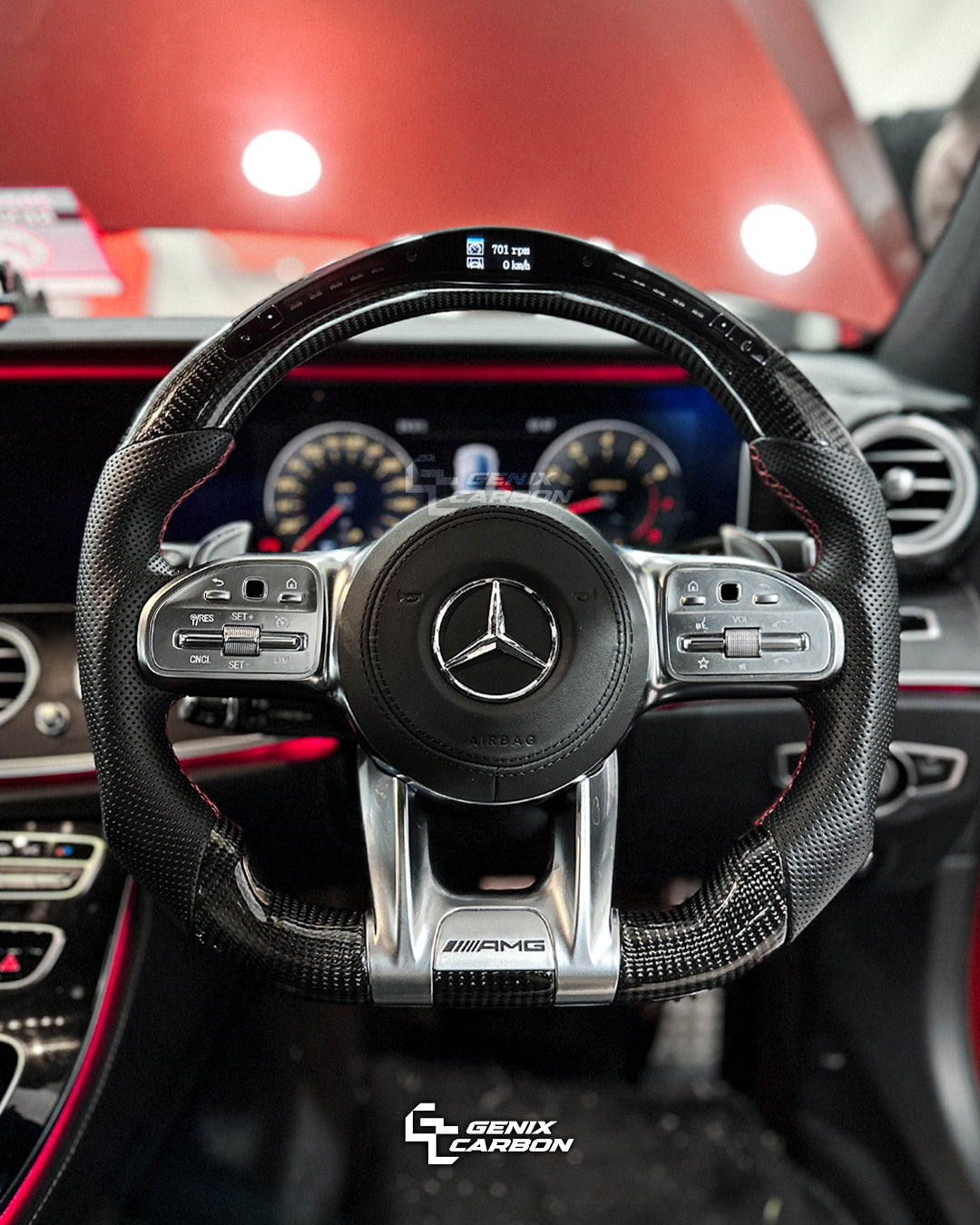 Mercedes-Benz Retrofittable Steering Wheels – Genix Carbon